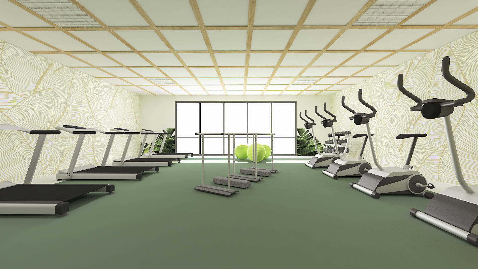 physiotheraphy gym 3D model | CGTrader