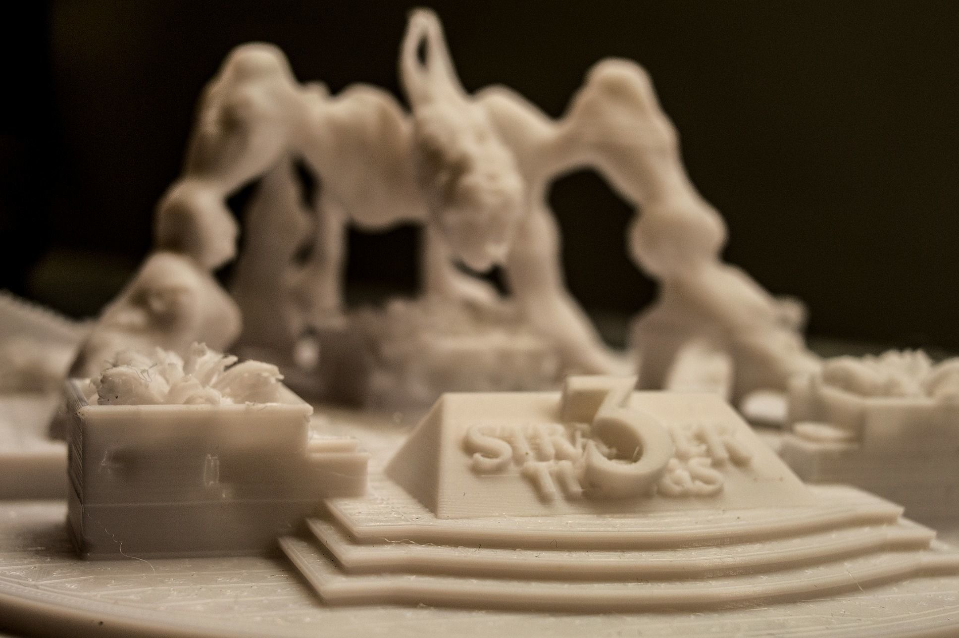 Stranger Things 3 Diorama STL 3D model 3D printable | CGTrader