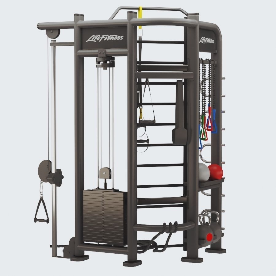 Life Fitness SYNRGY90 Versa Cable 3D model | CGTrader