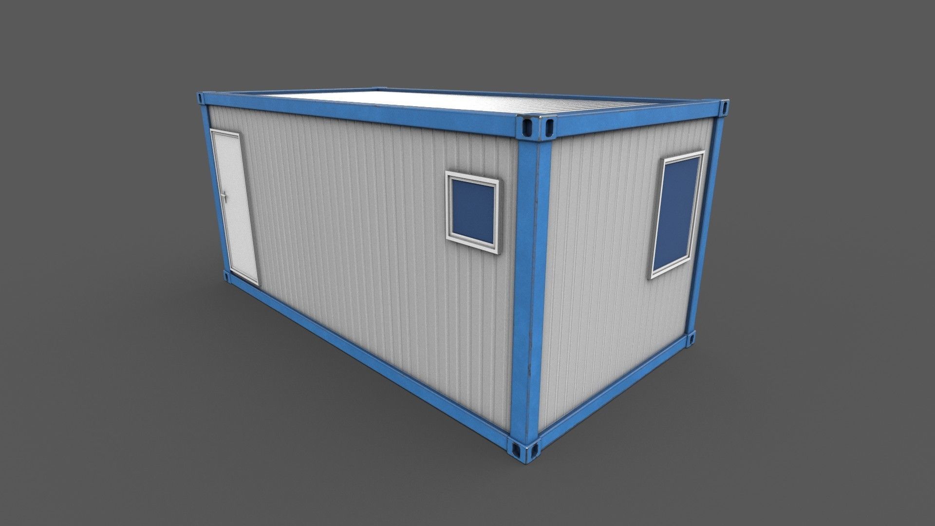 3D model Office Container 02 VR / AR / low-poly | CGTrader
