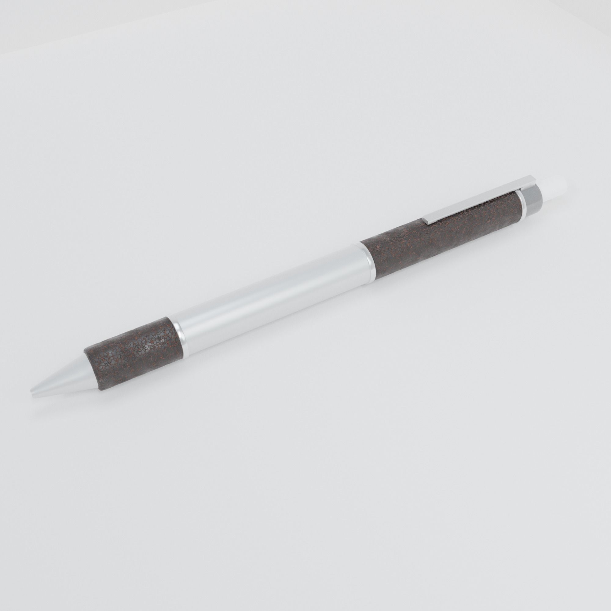 Retractable Pen Model 3D model rigged | CGTrader
