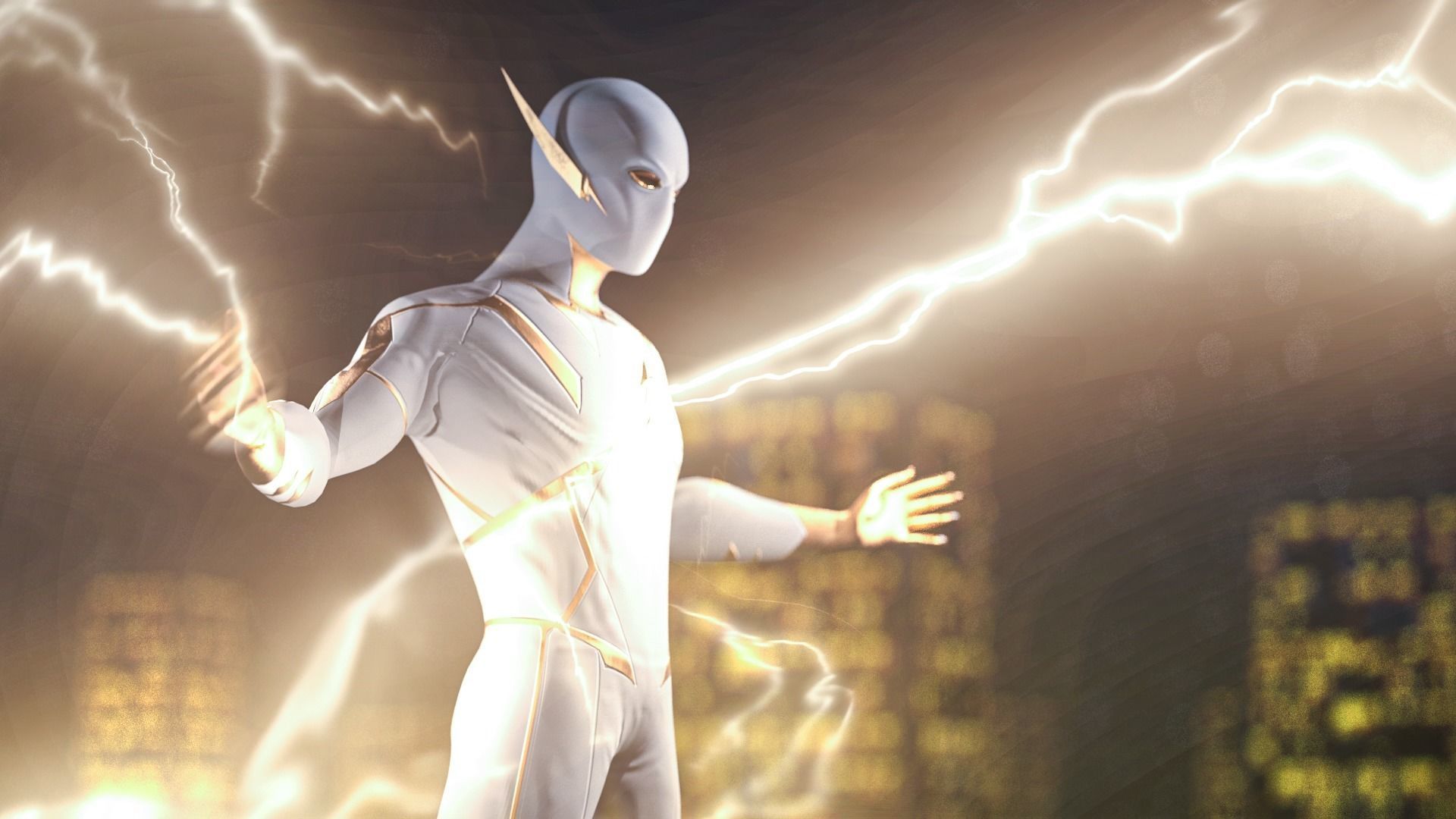 3D model Godspeed Stylized 3D Model VR / AR / low-poly | CGTrader