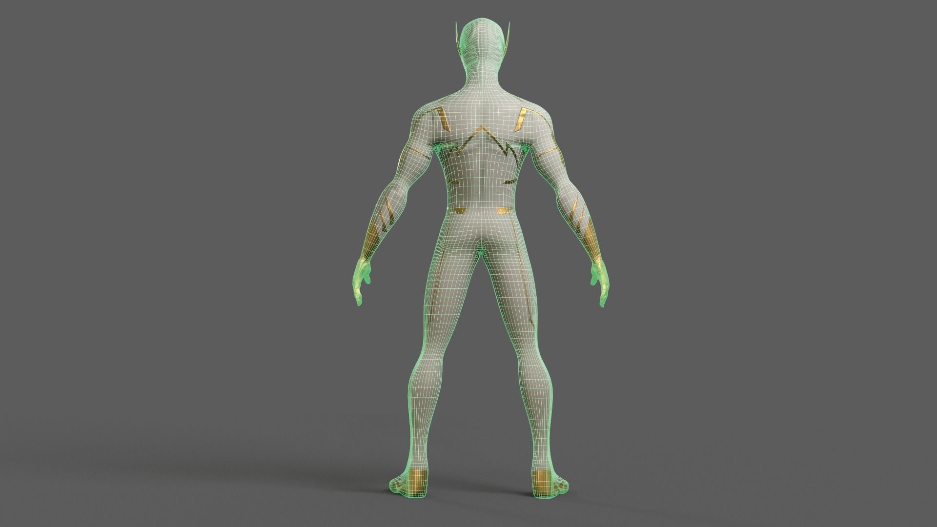 3D model Godspeed Stylized 3D Model VR / AR / low-poly | CGTrader