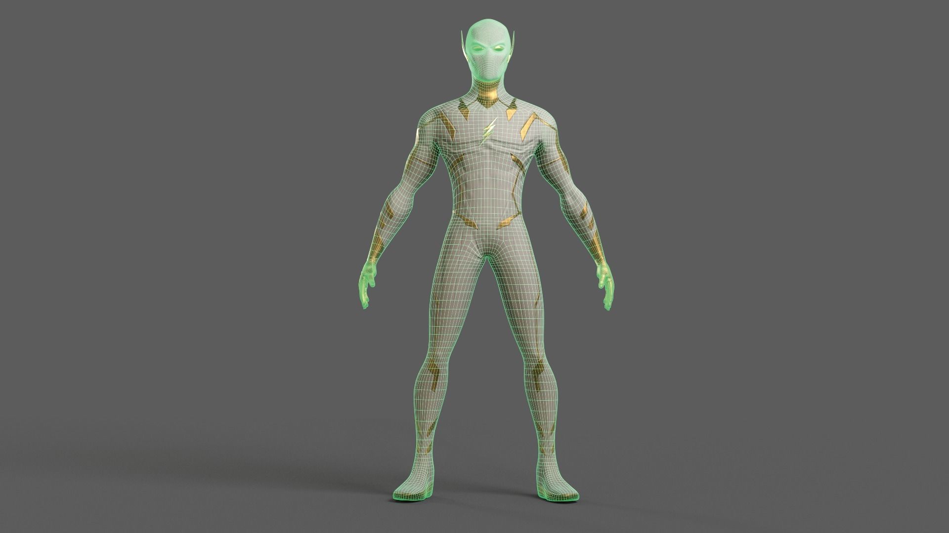 3D model Godspeed Stylized 3D Model VR / AR / low-poly | CGTrader