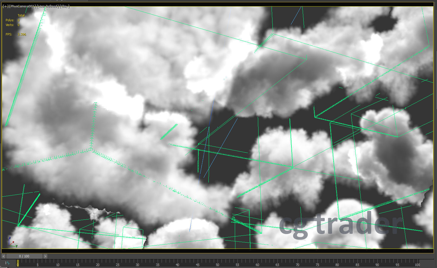 clouds - 3D Volumetric cloud 3D model | CGTrader