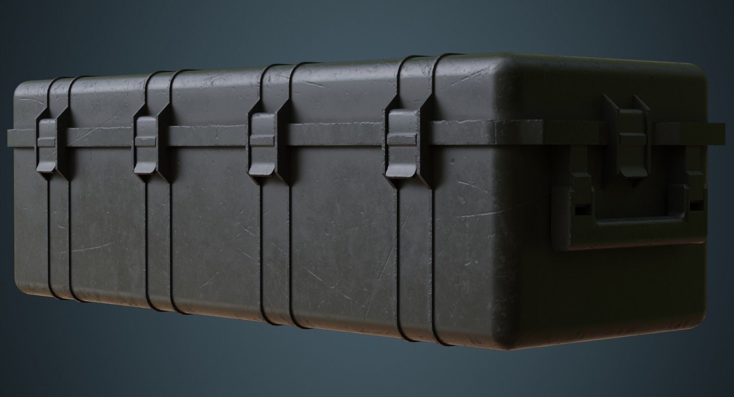 3D model Military Case 4B VR / AR / low-poly | CGTrader