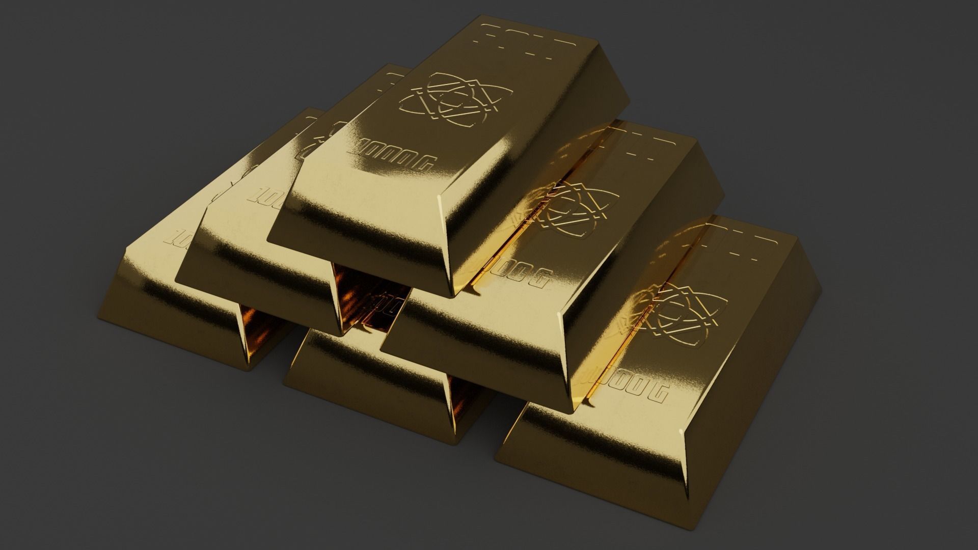 3D model 20 INGOTS PACK VR / AR / low-poly | CGTrader