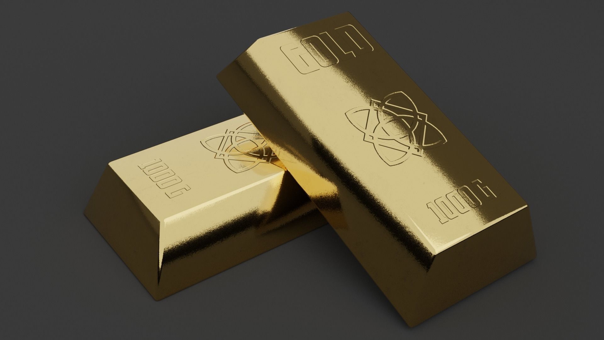 3D model 20 INGOTS PACK VR / AR / low-poly | CGTrader