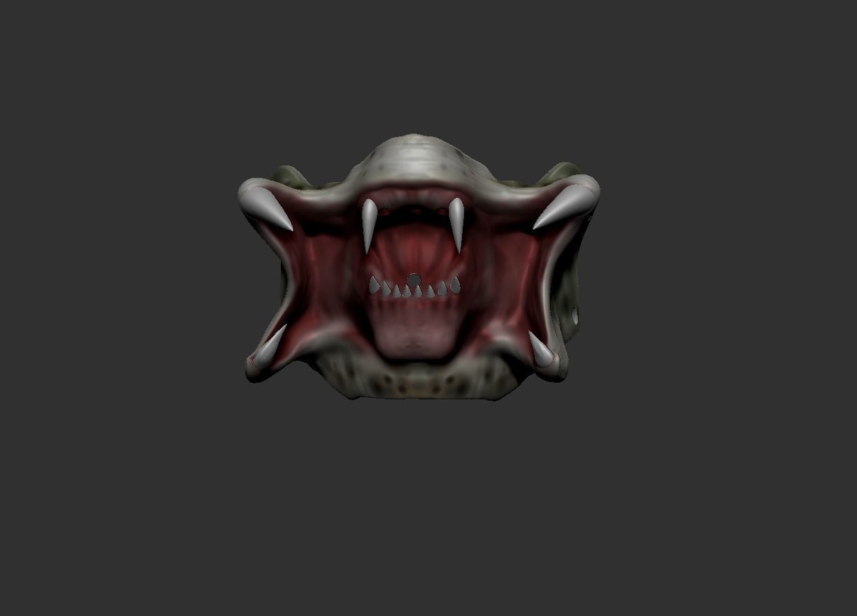 predator mask 3D model 3D printable | CGTrader
