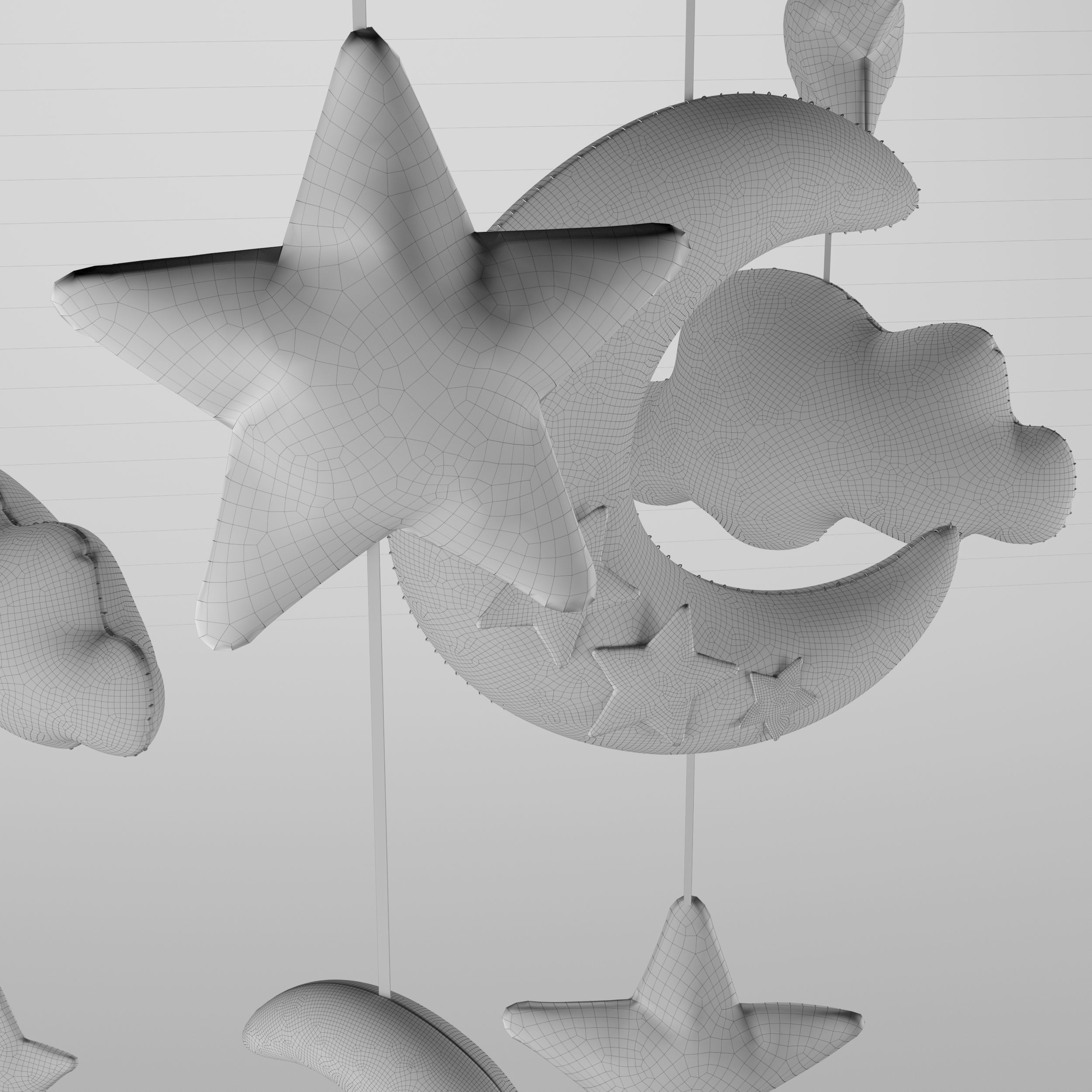 Baby Mobile Toy 3D model | CGTrader