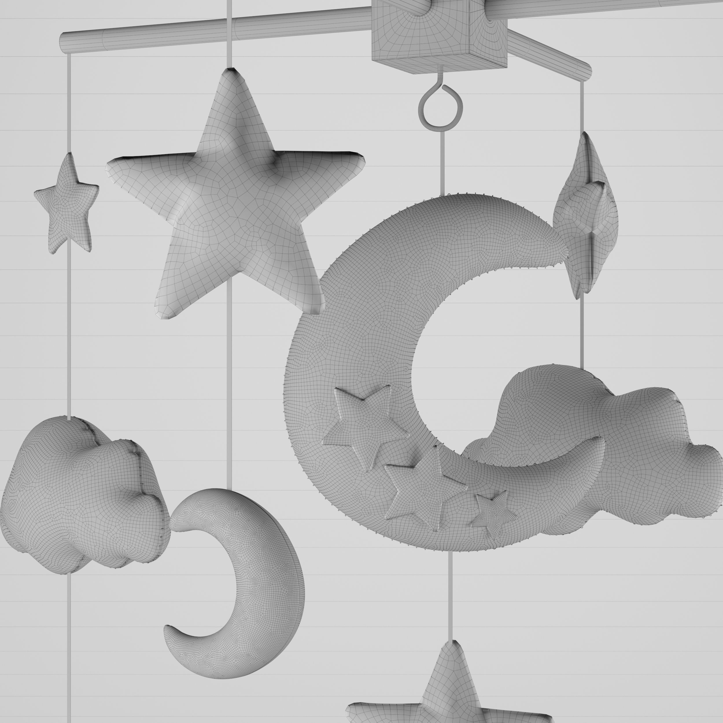 Baby Mobile Toy 3D model | CGTrader
