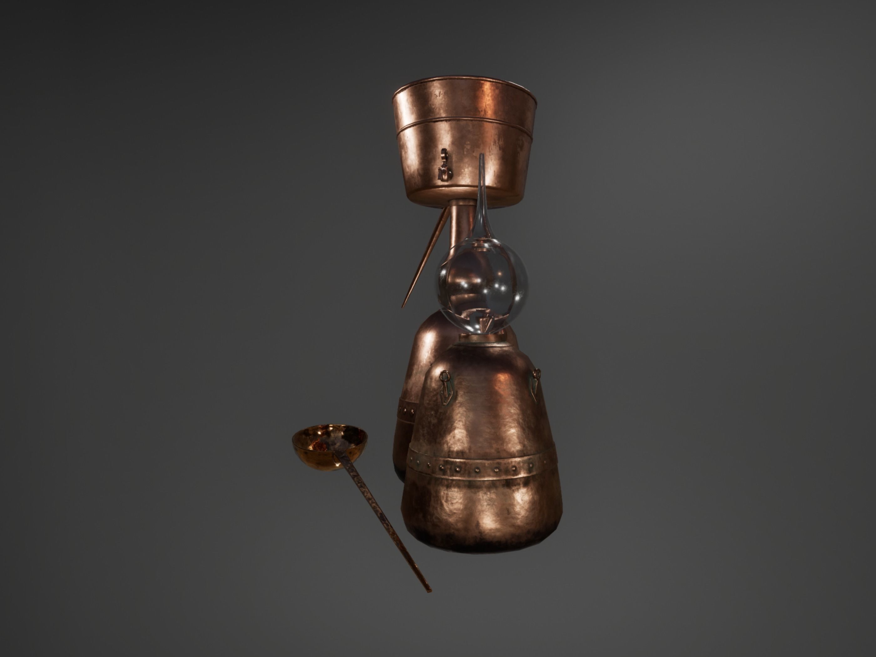 3D model Alchemical Equipment Collection VR / AR / low-poly | CGTrader