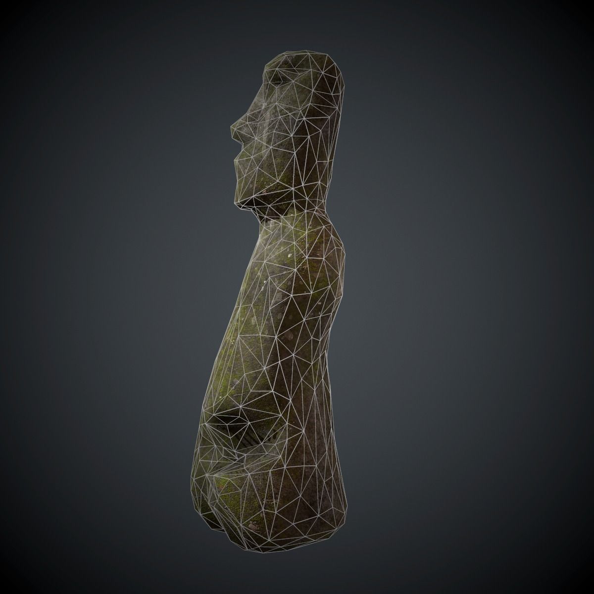 Idol model moai statue free VR / AR / low-poly 3D model | CGTrader