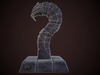3D model Mayan statue snake VR / AR / low-poly | CGTrader
