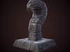 3D model Mayan statue snake VR / AR / low-poly | CGTrader