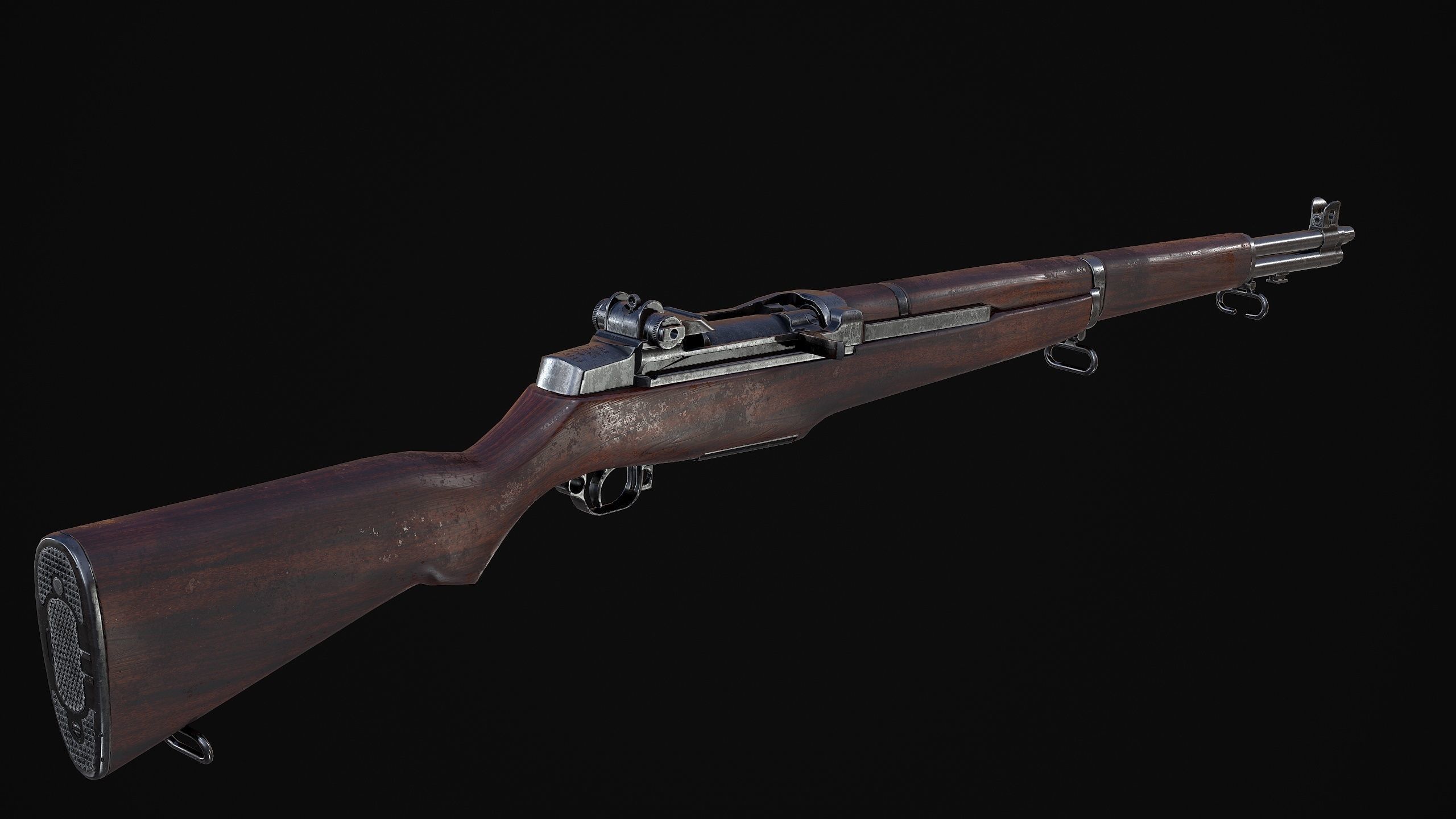 3D model M1 Garand VR / AR / low-poly | CGTrader