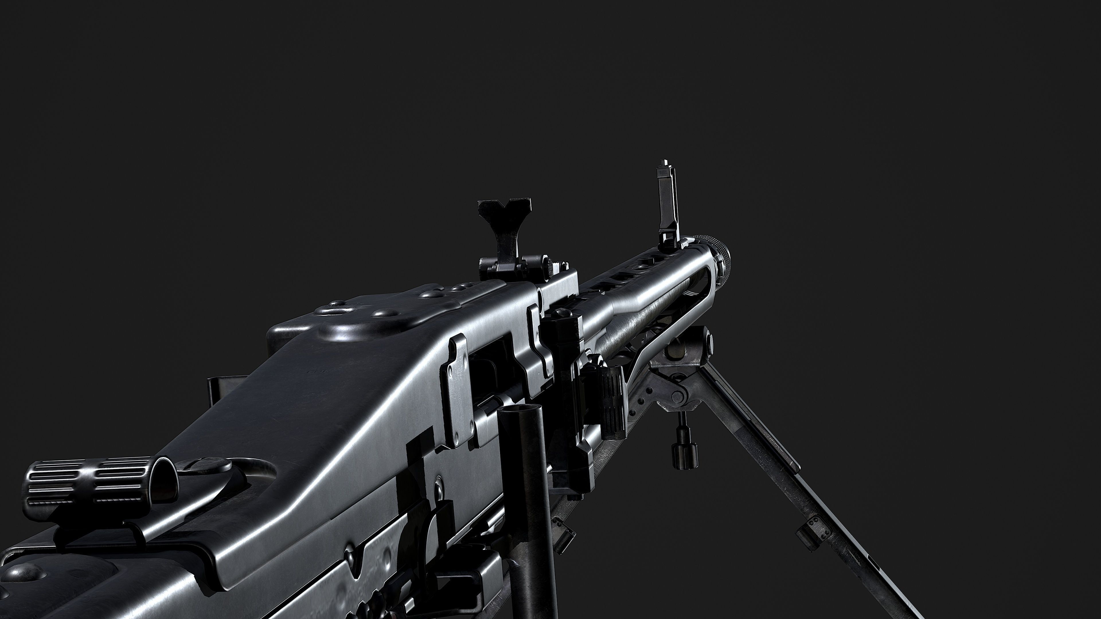 3D model MG42 maschinengewehr 42 VR / AR / low-poly | CGTrader