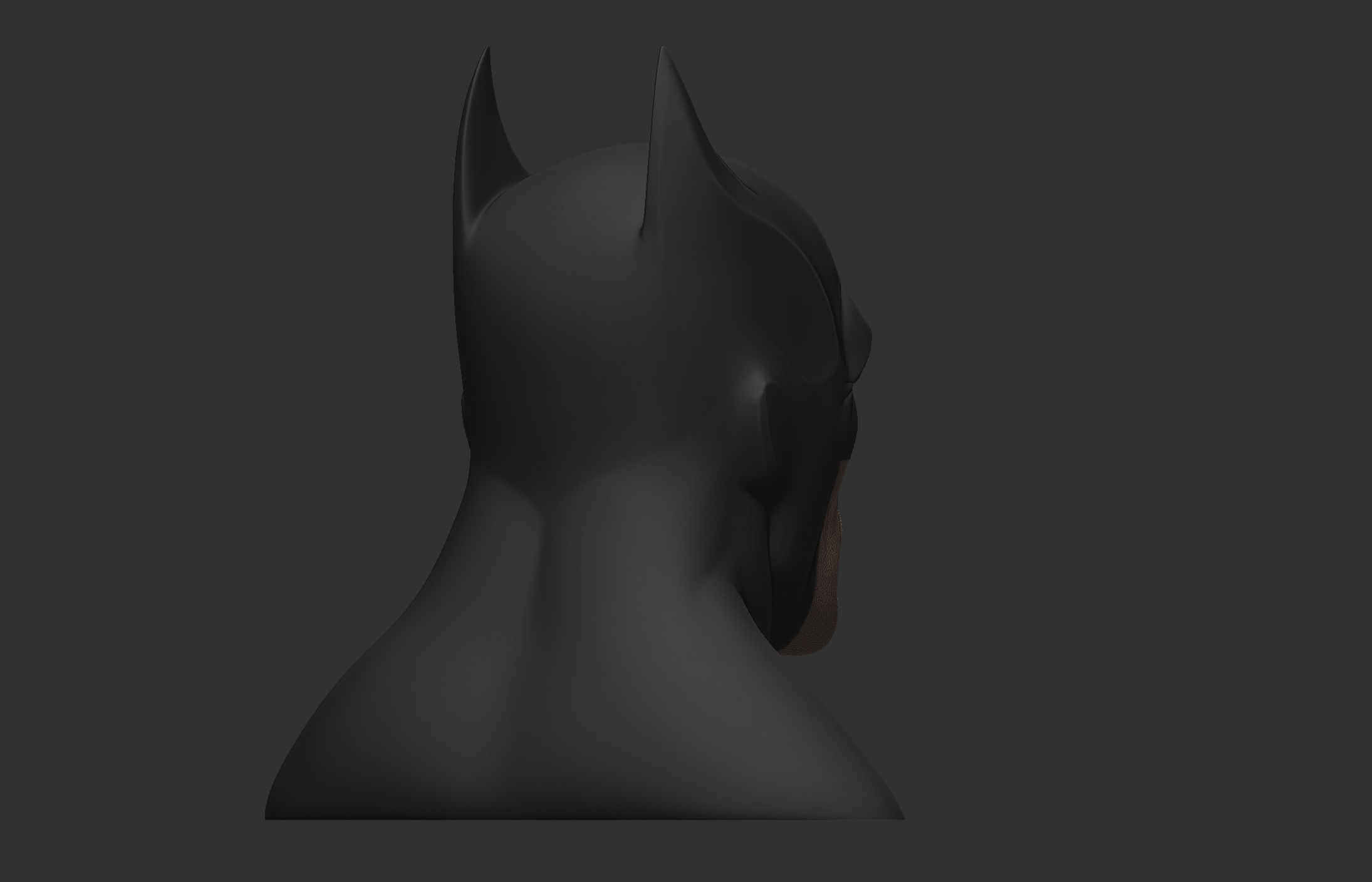 Batman Head 3D model 3D printable | CGTrader