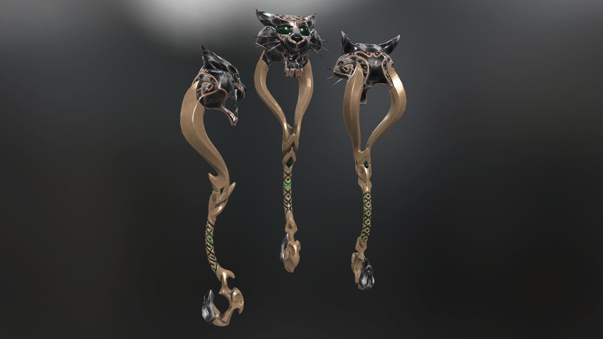 3D model Magic wand VR / AR / low-poly | CGTrader