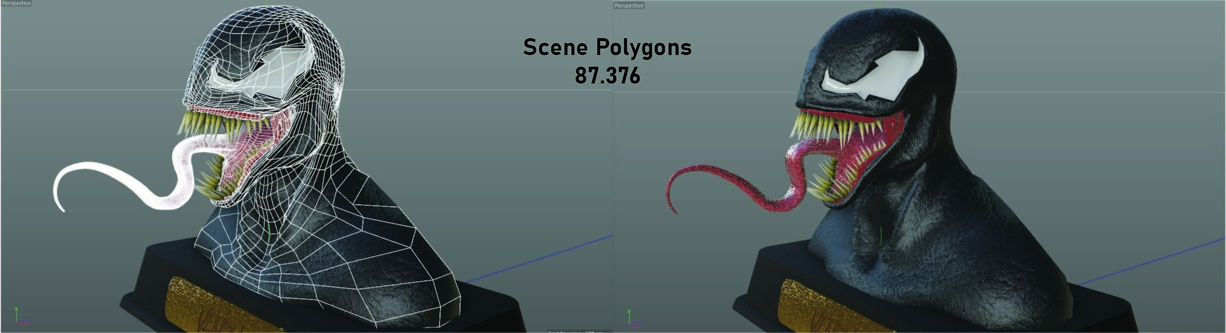 Venom Model 3D model | CGTrader