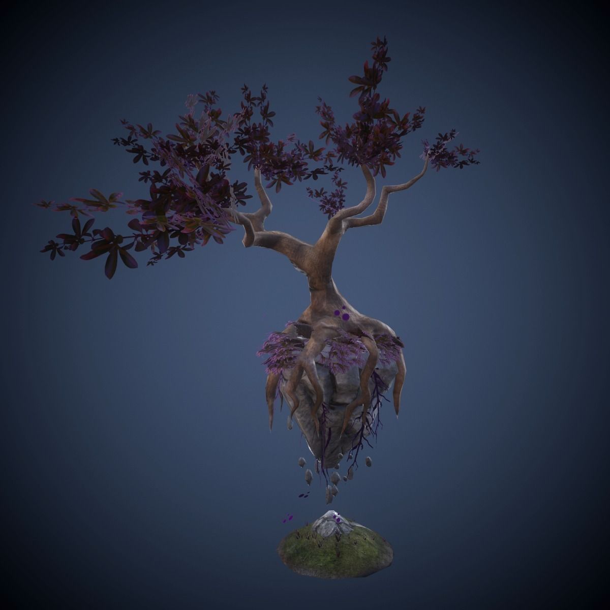 3D model Flying Tree model VR / AR / low-poly FBX TGA | CGTrader.com