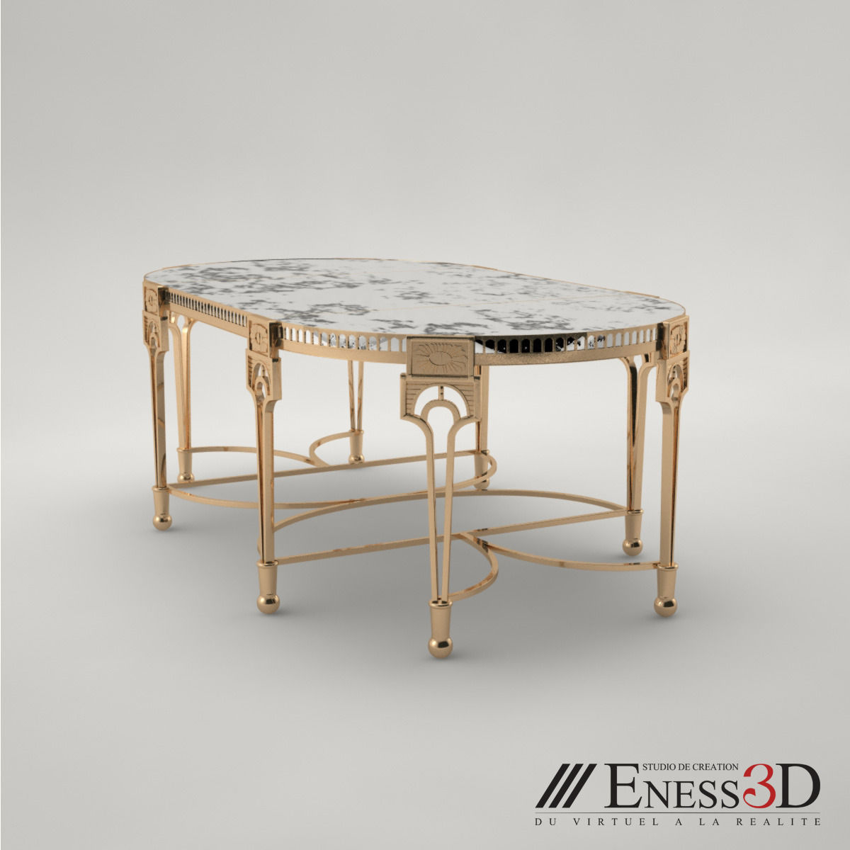 Pro - Coffee Table Provasi 0579 3D model | CGTrader