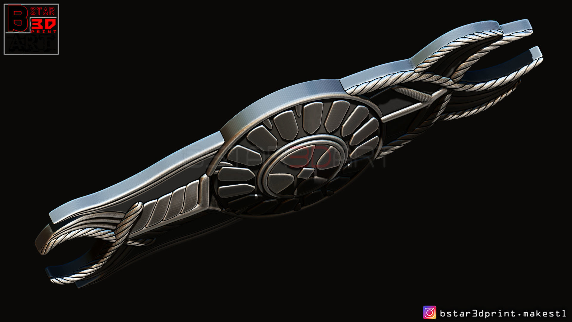 Guardian Shield - gauntlet kratos - kratos armor - God of War 3D model ...