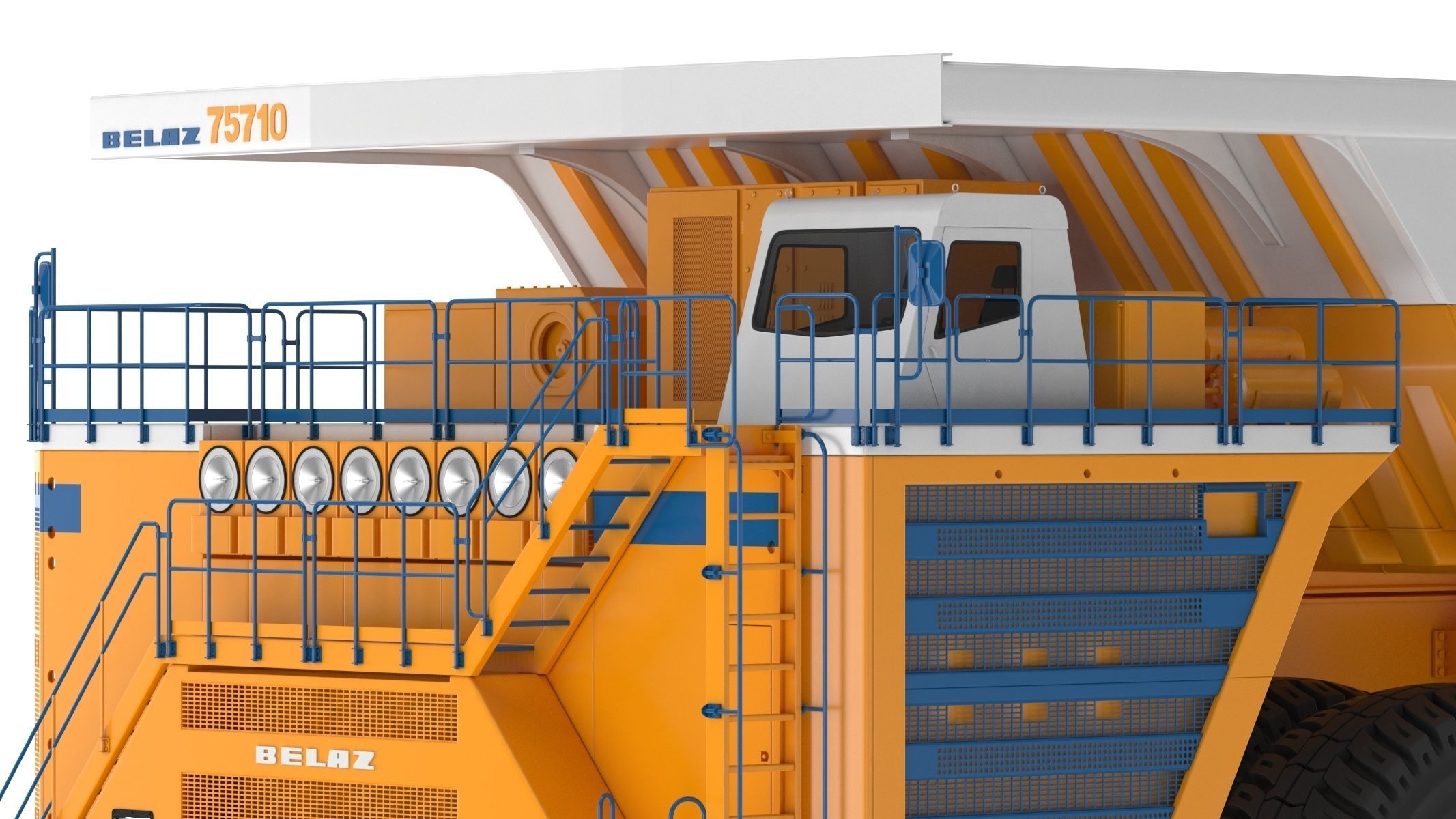 Belaz 75710 3D model | CGTrader