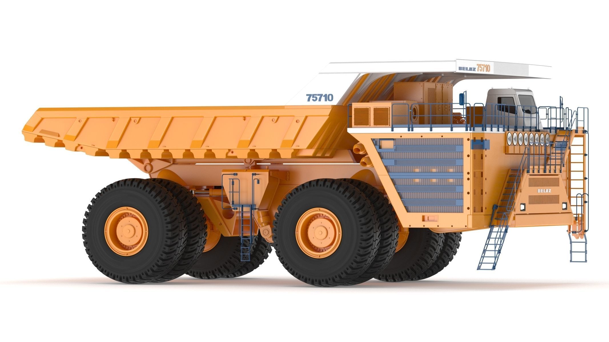 Belaz 75710 3D model | CGTrader
