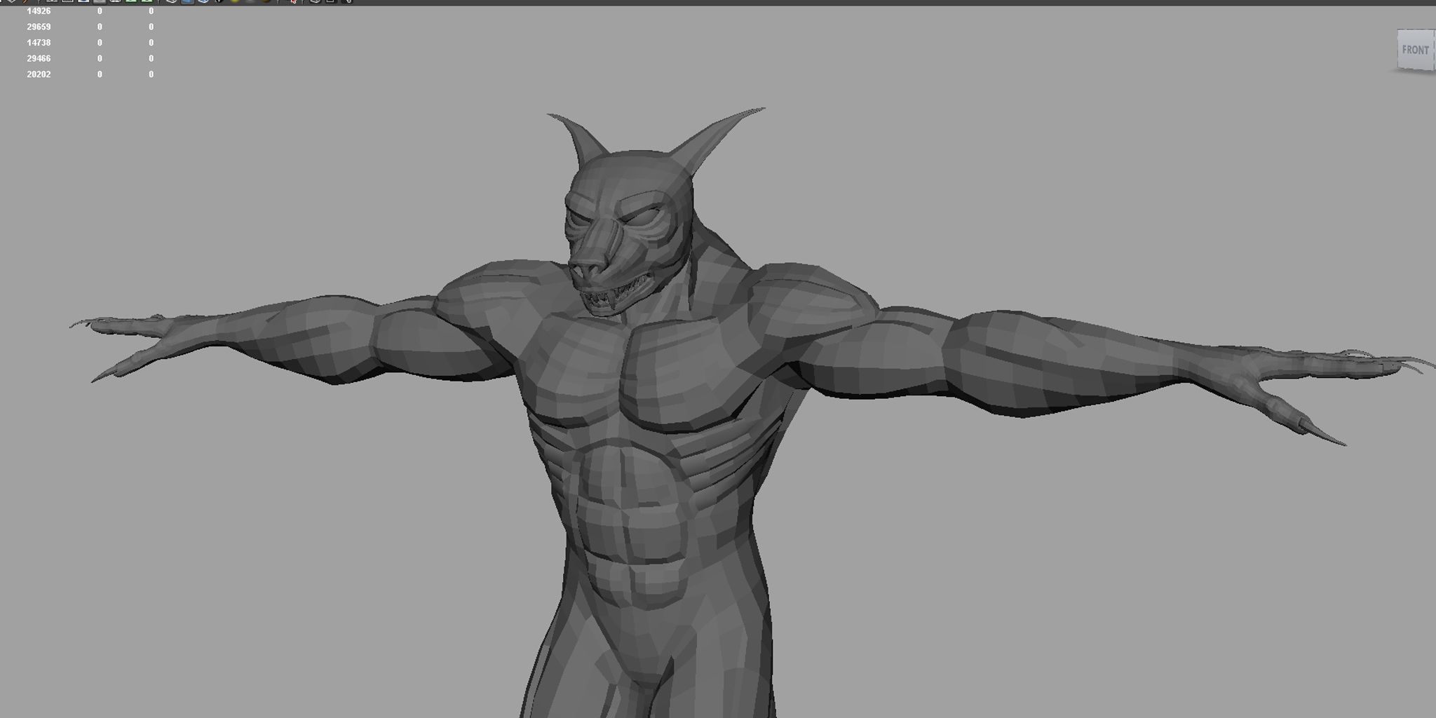 wolfman 3d model 3D model | CGTrader