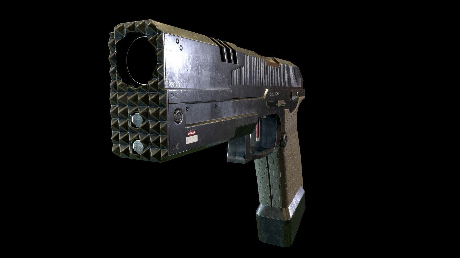 3D model P2020 Pistol from Apex Legends VR / AR / low-poly | CGTrader