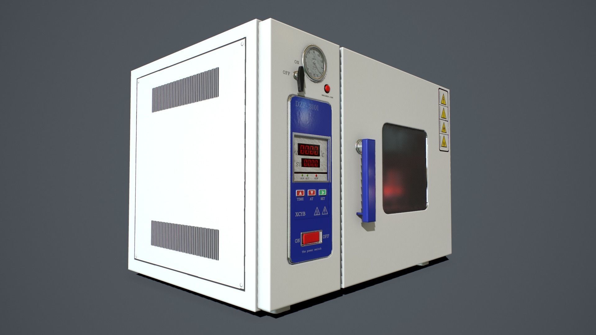 3D model Vacuum bench furnace PBR VR / AR / low-poly | CGTrader