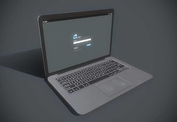3D model Low Poly Laptop VR / AR / low-poly | CGTrader