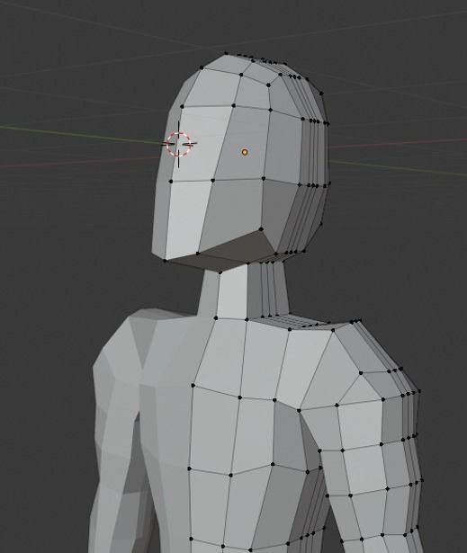 Low-Poly Human Model figure in shape of man 3D model | CGTrader