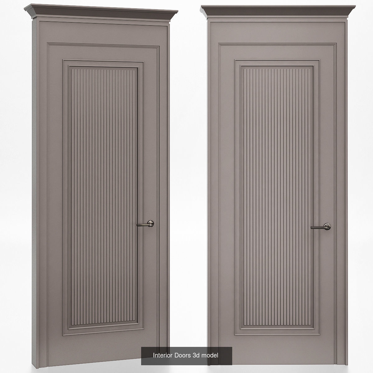 Interior Doors 3d models collection 10 pieces VR / AR / low-poly | CGTrader