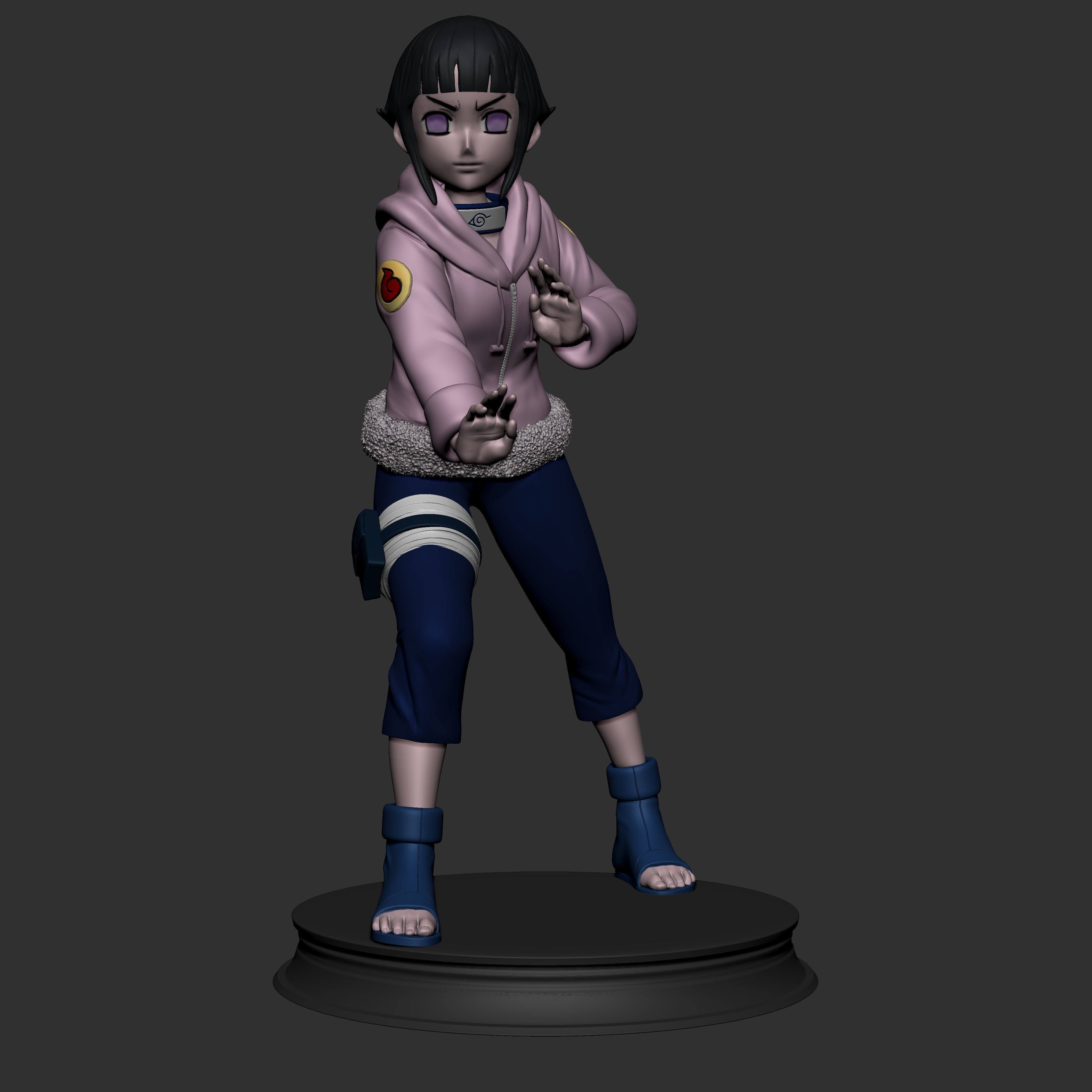 Hinata 3D model 3D printable | CGTrader
