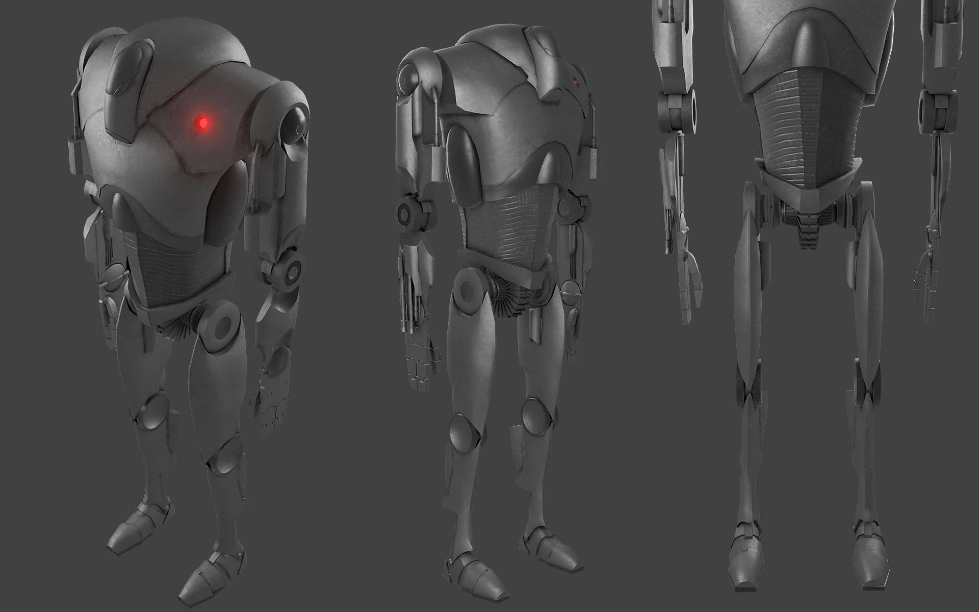 3D model Super battle droid B2 Star Wars VR / AR / low-poly | CGTrader