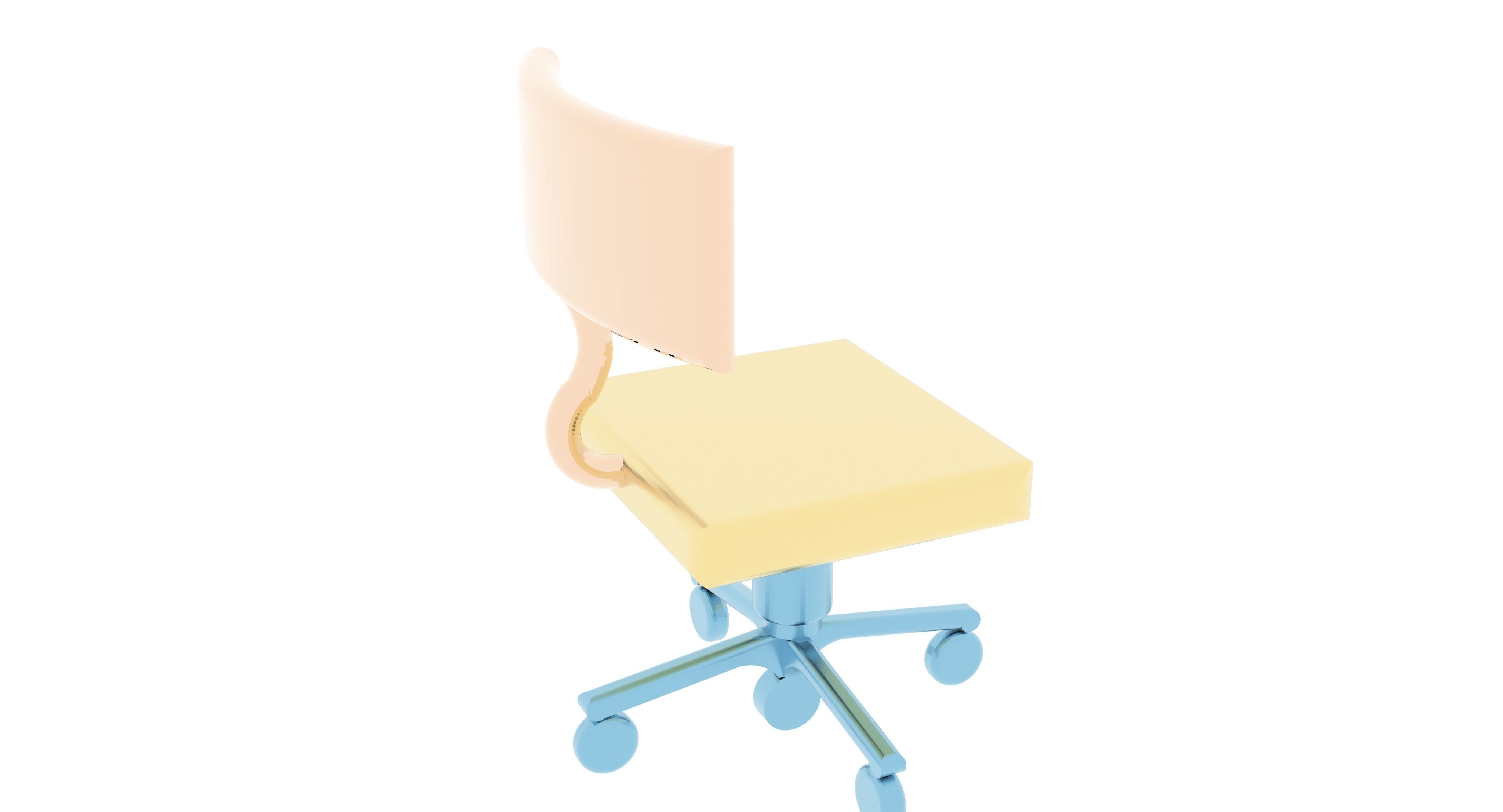 chair furniture 3D asset animated realtime | CGTrader