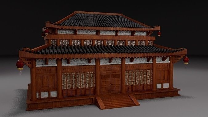 Japanese Architecture 3D model | CGTrader