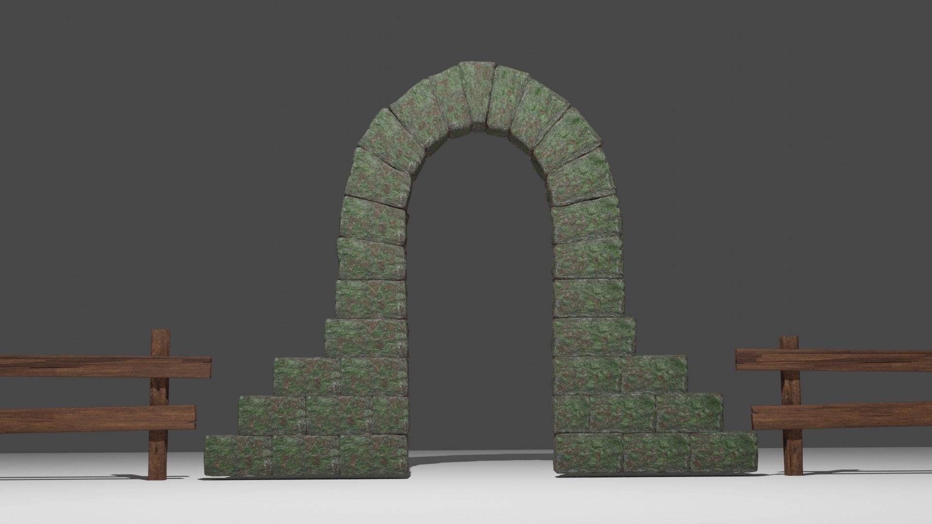 Ancient arch 3D model | CGTrader