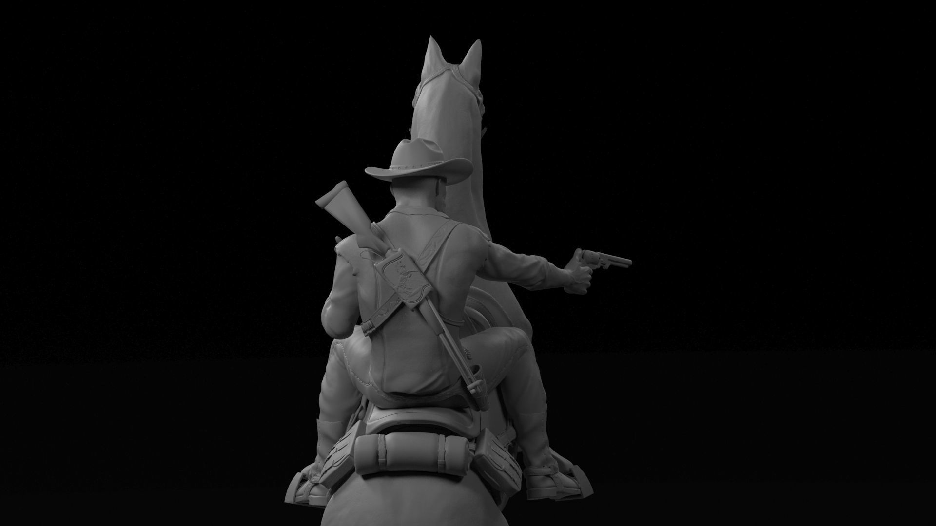 Red Dead Redemption 3D Print 3D model 3D printable | CGTrader