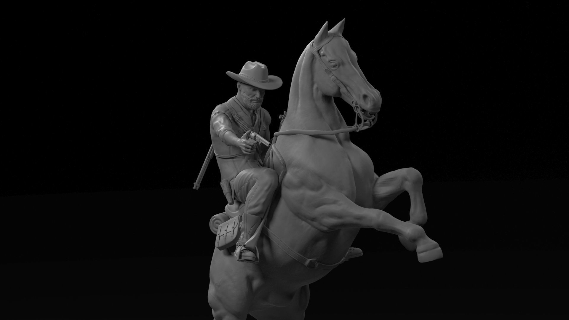 Red Dead Redemption 3D Print 3D model 3D printable | CGTrader