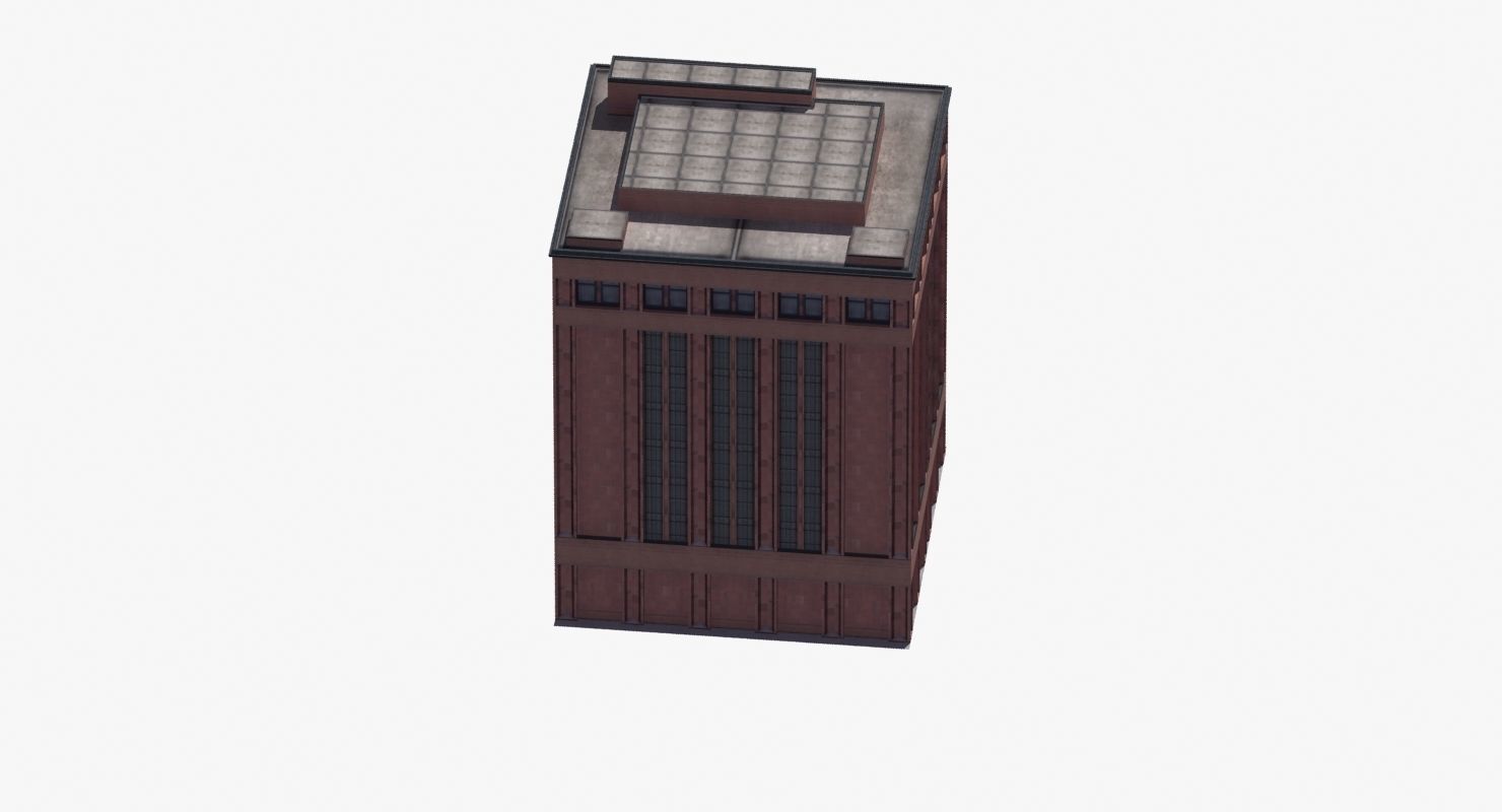 3D model Office Library Building VR / AR / low-poly | CGTrader