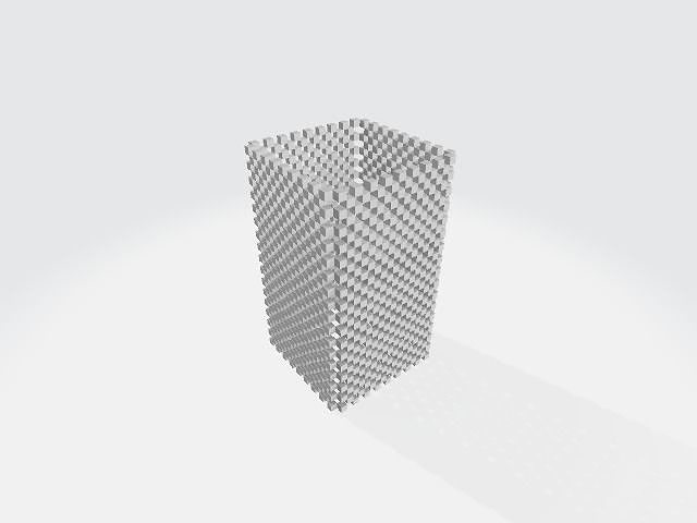 4 side wall room tall free 3D model | CGTrader