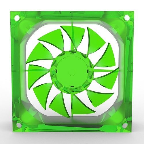 CPU-Fan - Processor Fan 3D model | CGTrader