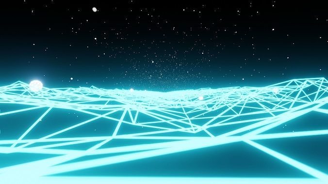 3D model Sci-Fi Space Looping Animation VR / AR / low-poly | CGTrader