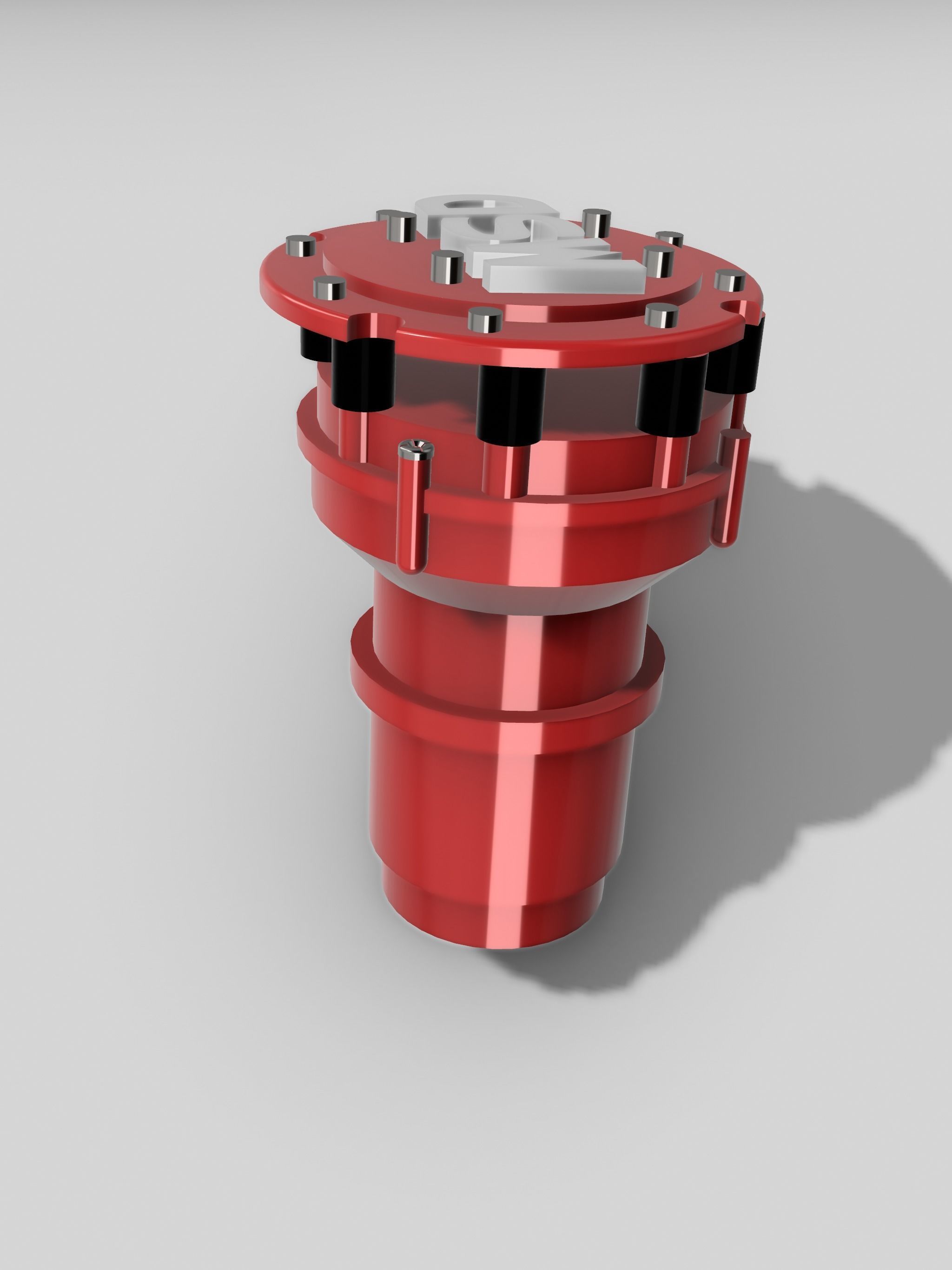 MSD ProMag Magneto Distributor Easy Wiring for scale model 3D model 3D ...
