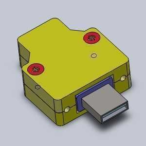 USB holder 3D model 3D printable | CGTrader