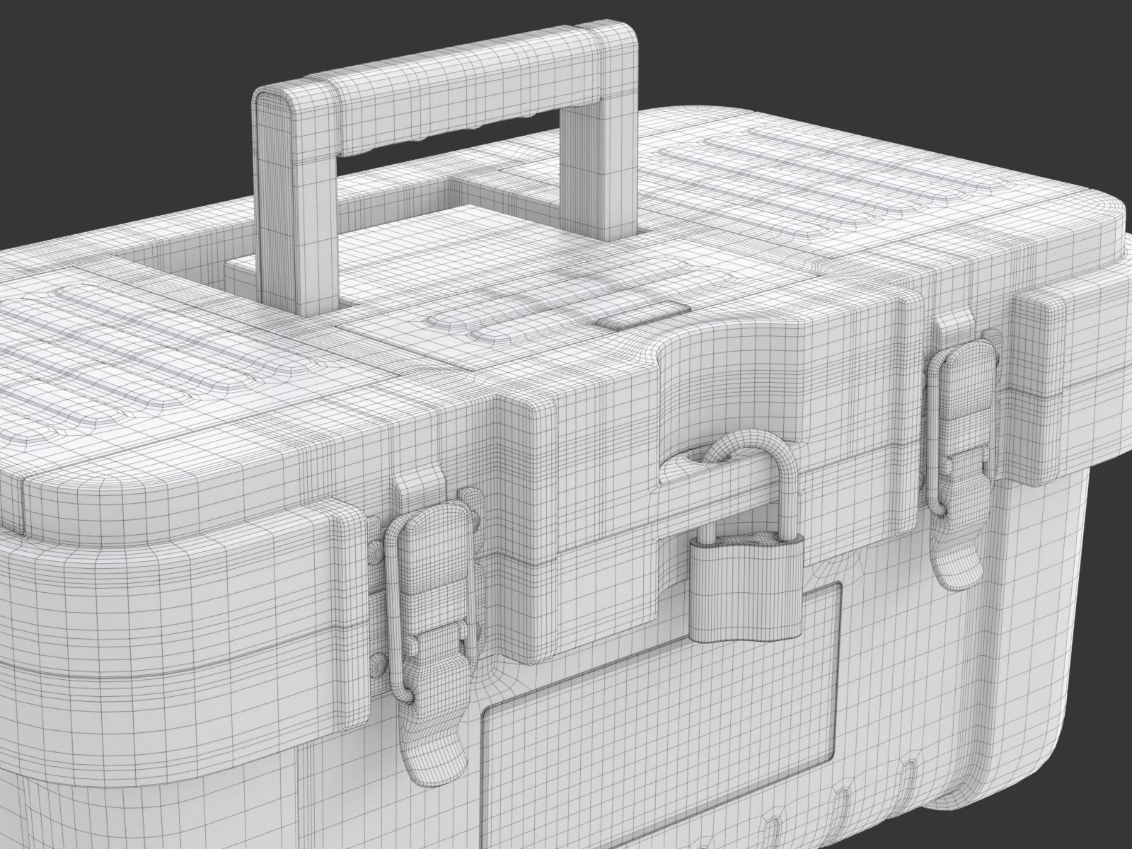Plastic Toolbox 3D model | CGTrader