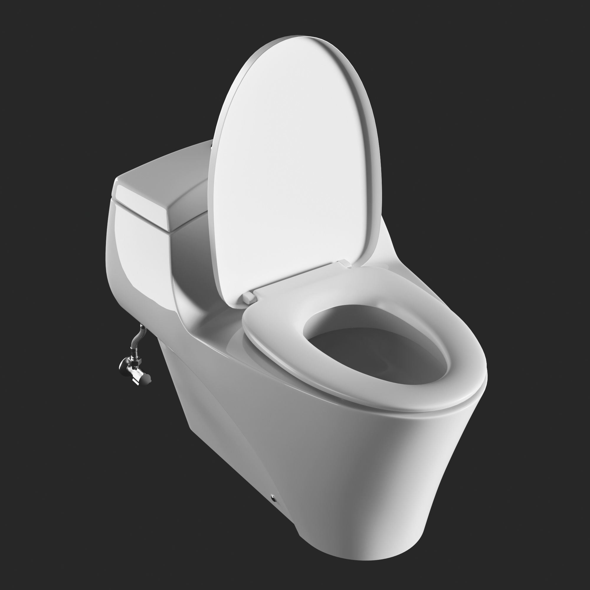 TOTO CW823NJ 3D model | CGTrader